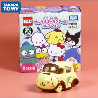 三麗鷗 Tomica DREAM POMPOMPURIN CAR TAKARA TOMY 壓鑄車 SANRIO POM | 蝦皮購物
