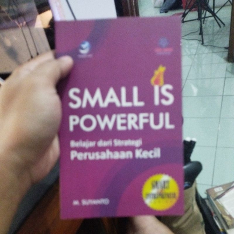 Small is Power Book 完全從 M Suyanto 的小型公司策略學習 | 蝦皮購物