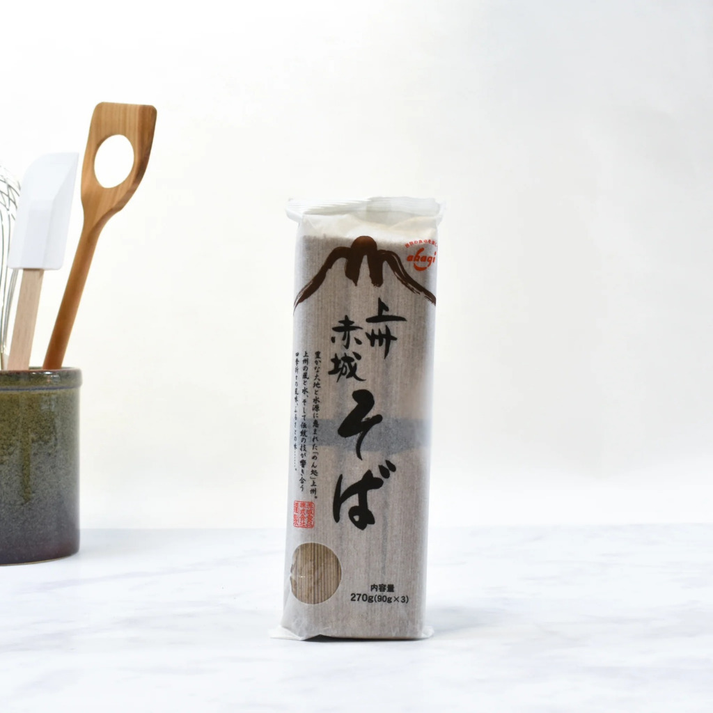 Joshu AKAGI SOBA AKAGI SOBA 270 克乾麵噪音面蕎麥麵蕎麥麵類型日本麵條 | 蝦皮購物