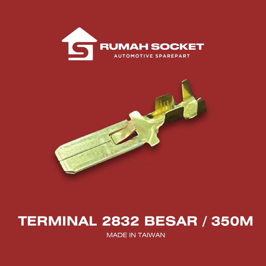 端子 SKUN 扁平 MALE MALE 2832 大 350M 型 7.8 黃銅 | 蝦皮購物