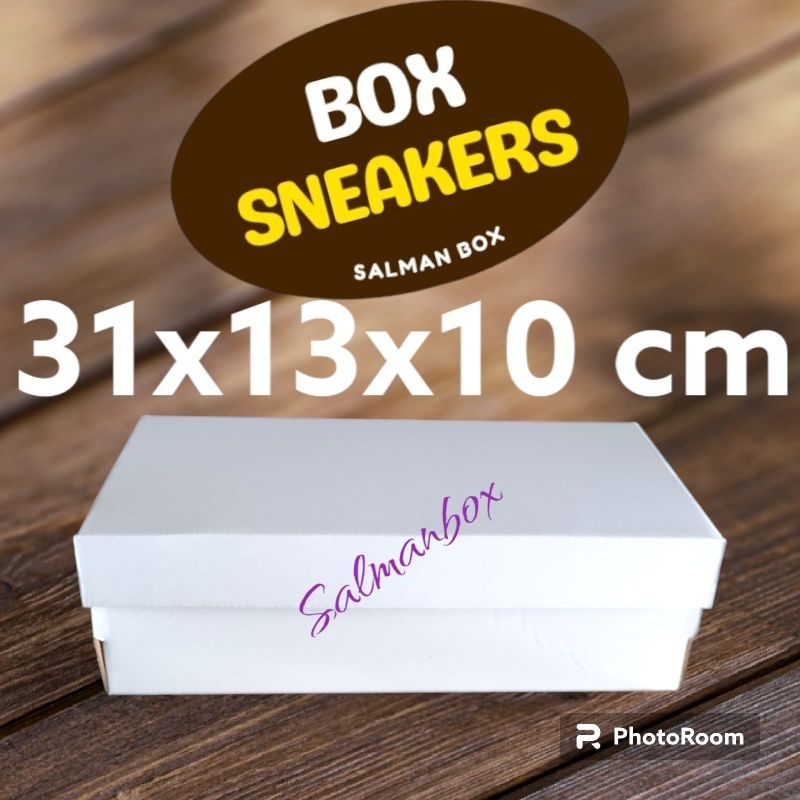 Box SNEAKERS POLOS 紙板鞋紙板涼鞋 SIZE 31X13X10 CM/DUS SEPAT1U/BOX | 蝦皮購物