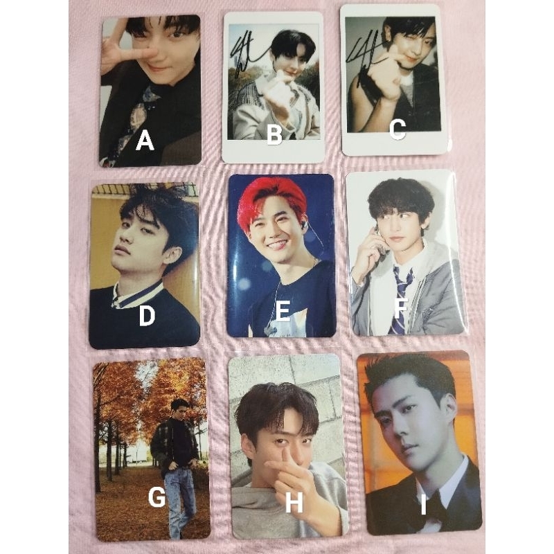 小卡 exo 燦烈 D.O Suho Sehun pc poca xblush 10 週年電影直播 DVD 常規 TC | 蝦皮購物