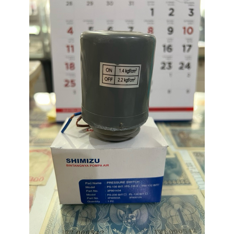 壓力開關 SHIMIZU 原裝 PS 130 BIT PS 135 BIT PW 132 BIT 自動壓力開關 POMP | 蝦皮購物