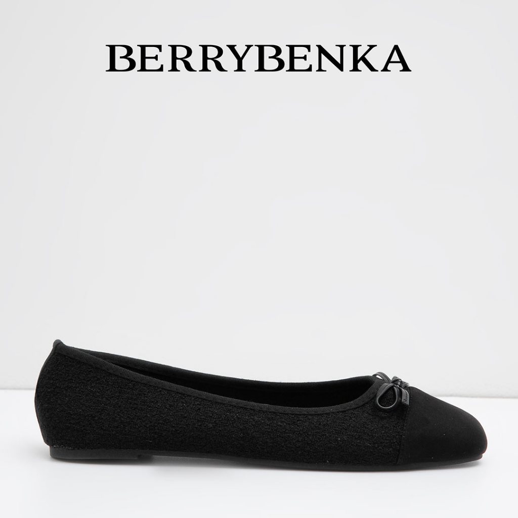 Berrybenka Comfy 女式拖鞋 Sofia Mazata 粗花呢平底鞋 | 蝦皮購物