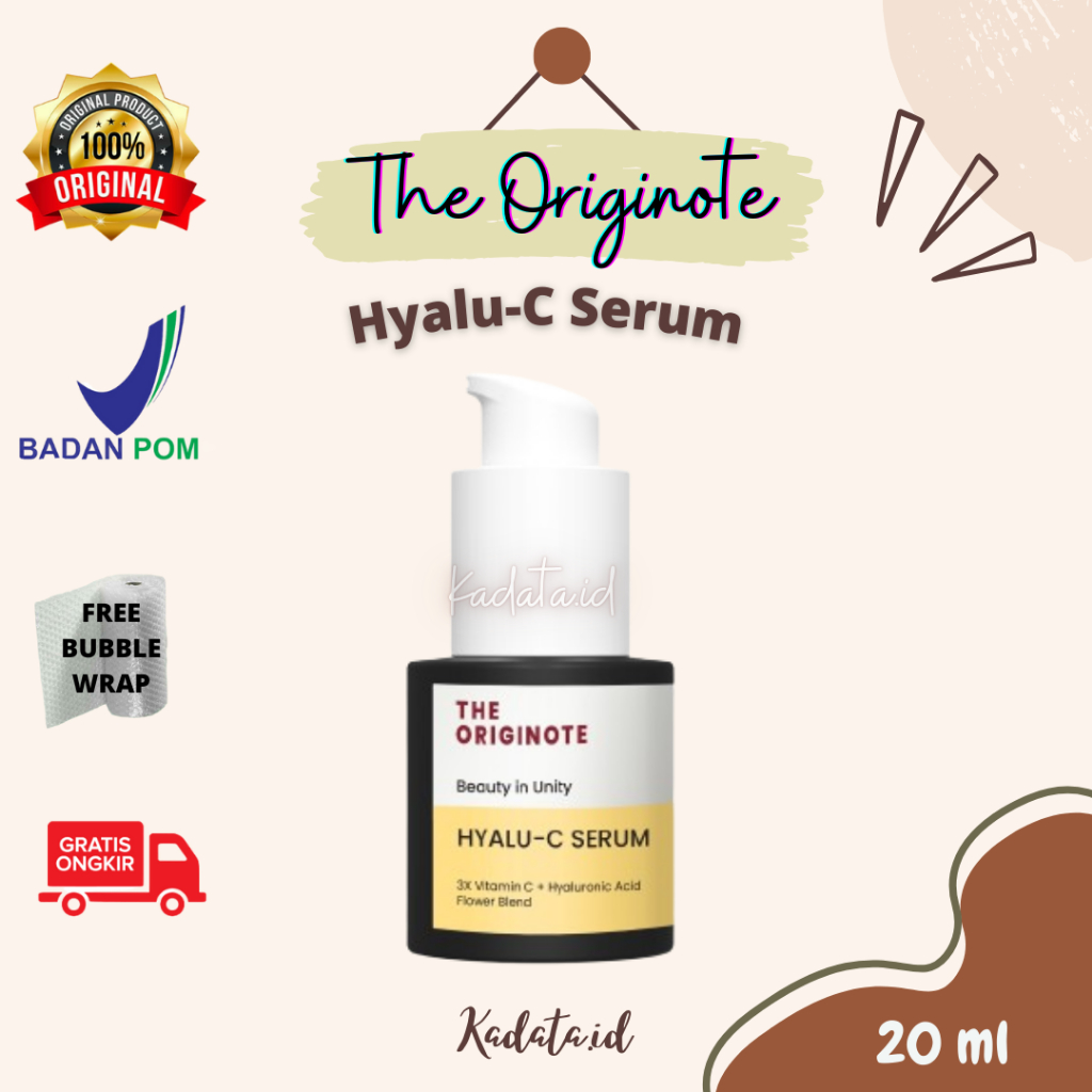 The Origiote Hyalu-C Serum 20ml 維生素 C 提亮暗沉的臉均勻膚色 | 蝦皮購物