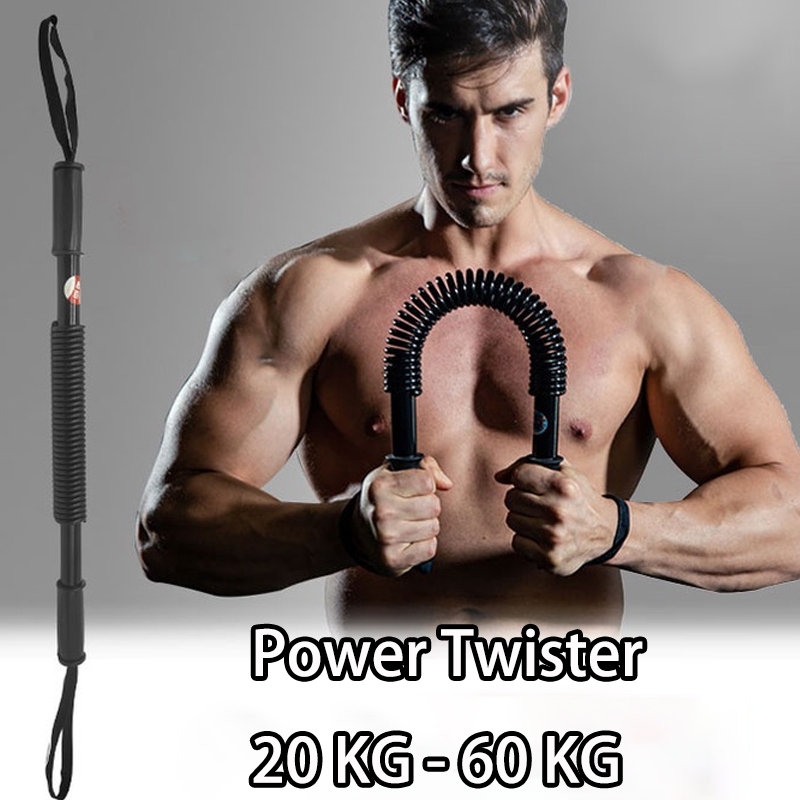 20kg 60kg Power Twister Power Bender 健身器材胸肌塑形器運動器材健身胸健身器材簡易手 | 蝦皮購物