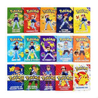 Pokemon SUPER COLLECTION 15 本書套裝系列 By Tracey West Books 1-15 | 蝦皮購物