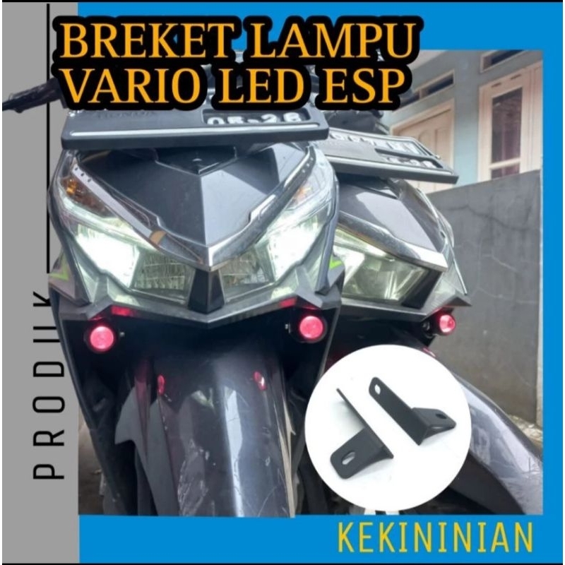 Vario 125 150 led 舊霧燈支架 D2 激光 vario 125 vario 150 led ESP | 蝦皮購物
