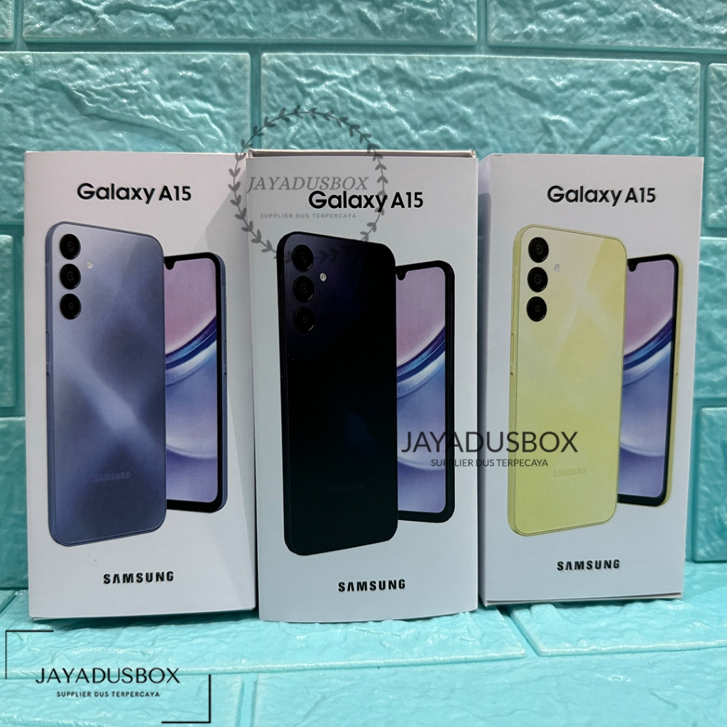 Hp Dus SAMSUNG A15 FULL AKESORIS 免費貼紙 DUSBOK 三星充電器+HF | 蝦皮購物