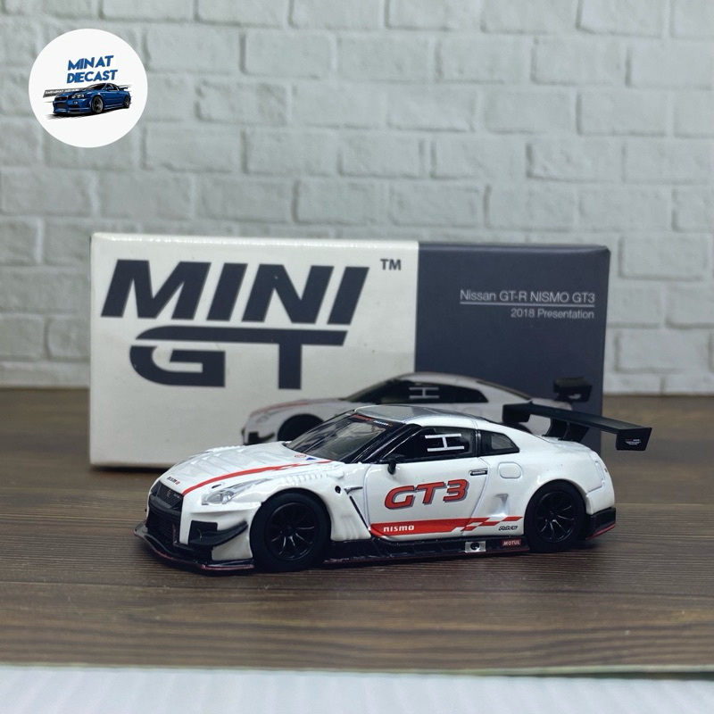 NISSAN 迷你 gt 日產 gtr r35 nismo gt3 2018 演示 | 蝦皮購物