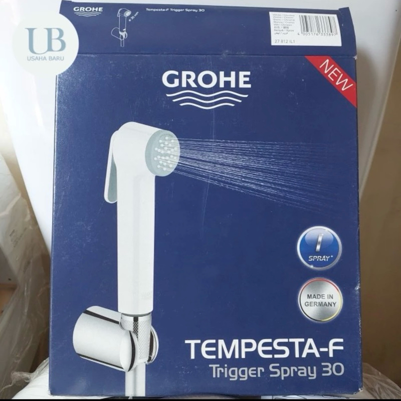 Grohe Tempesta-F/Trigger Spray 30 Jet Washer 白色坐浴盆 27812|L1 | 蝦皮購物