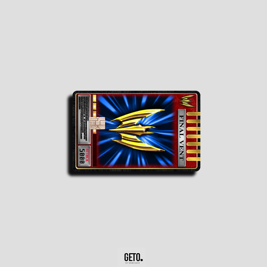 貼紙皮膚 Atm 卡假面騎士 Ryuki Final Vent 特殊全息圖 GETOCARD GETO CARDS | 蝦皮購物