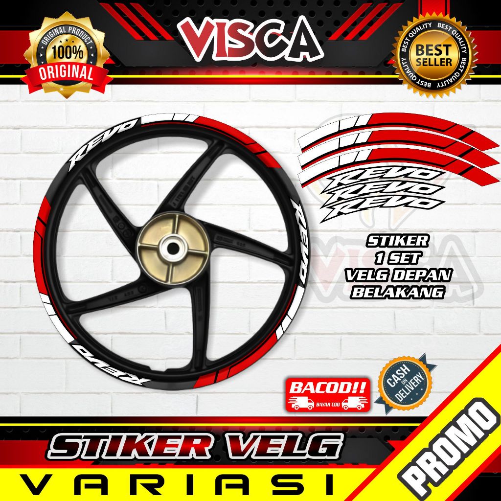 輪輞貼紙 Velk 貼紙 Velk 貼紙切割輪輞貼紙 Velk Revo A03 | 蝦皮購物