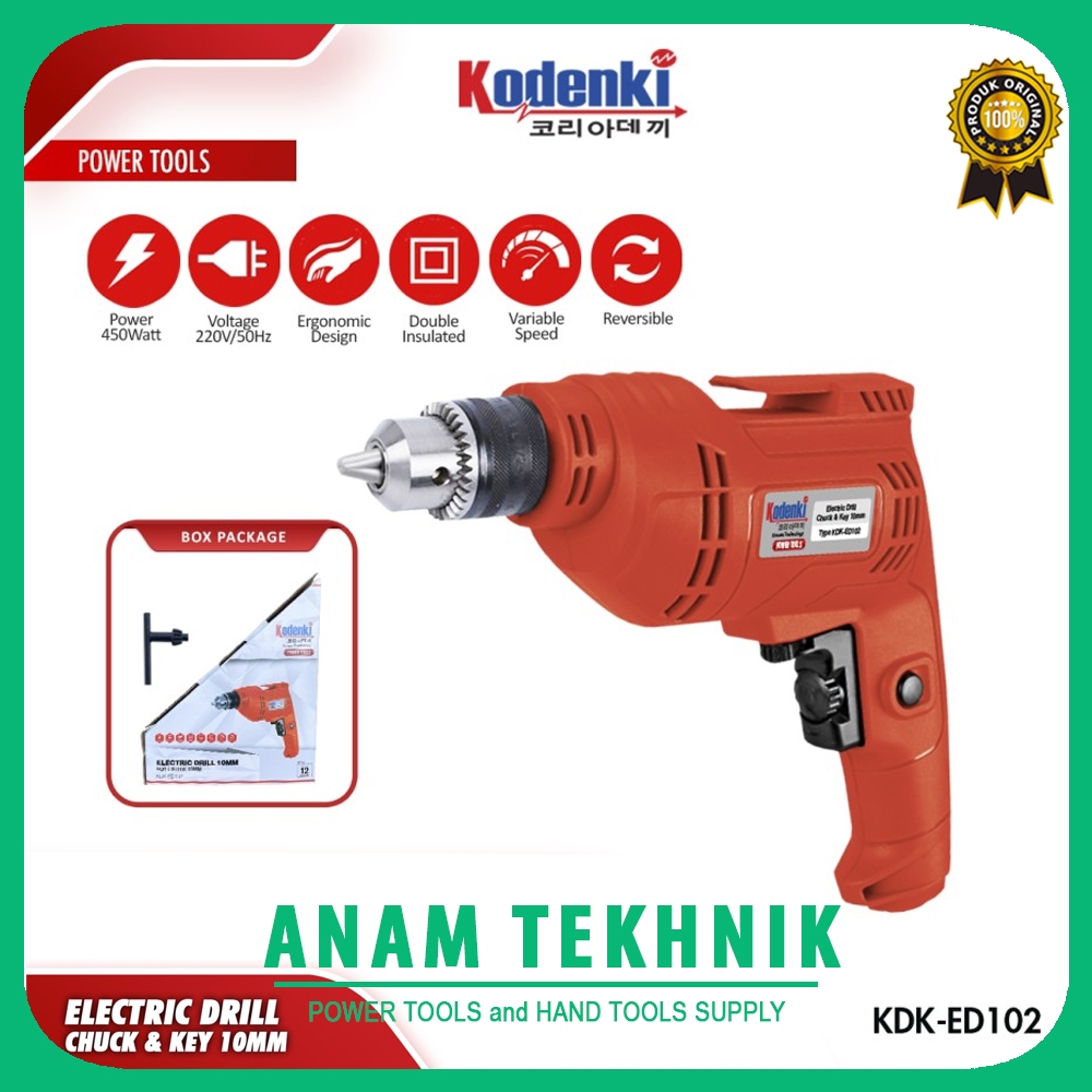 Kodenki ED102 電鑽 10mm 可逆變 10mm 電鑽 | 蝦皮購物