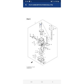 彈簧每針化油器 Schp Suzuki Satria F FU 150 原裝 13481B33E00N000 | 蝦皮購物