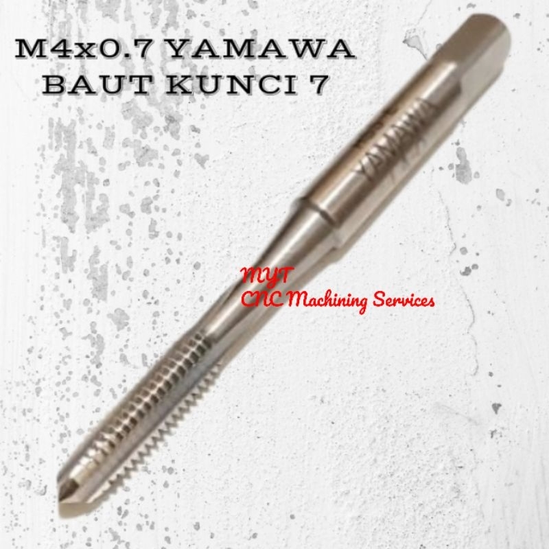 Mesin Tap yamawa m4x0.7 Tap 機用絲錐車床 m4 0.7 hss-e yamawa 使用光滑 | 蝦皮購物