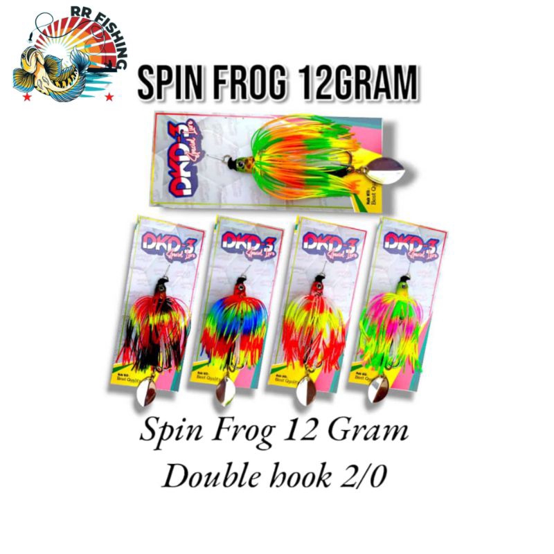Spin FROG SWIMBAIT SPINNER 潛水餌,用於軟木鑄造 | 蝦皮購物