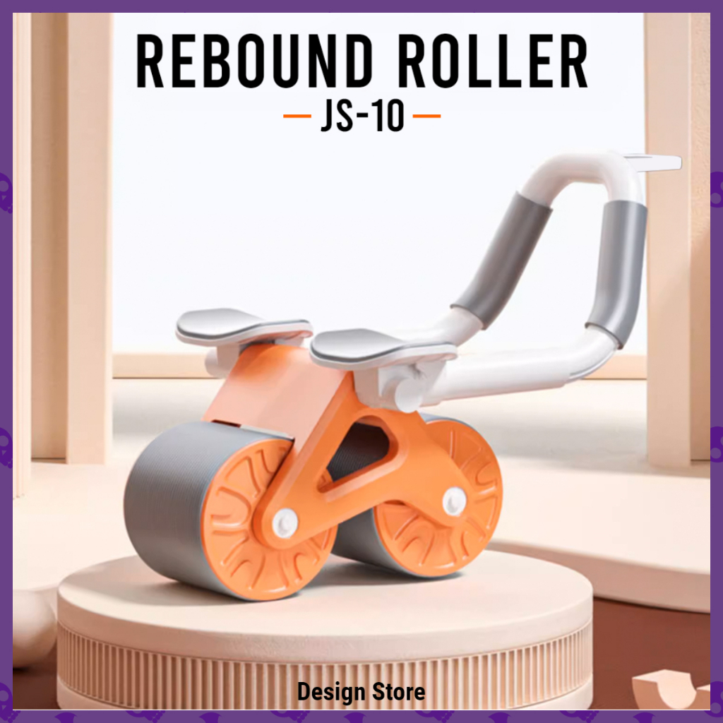 Ab Roller Wheels Plank Trainer 2 合 1 滾輪自動回彈健身俯臥撑 DS88 | 蝦皮購物