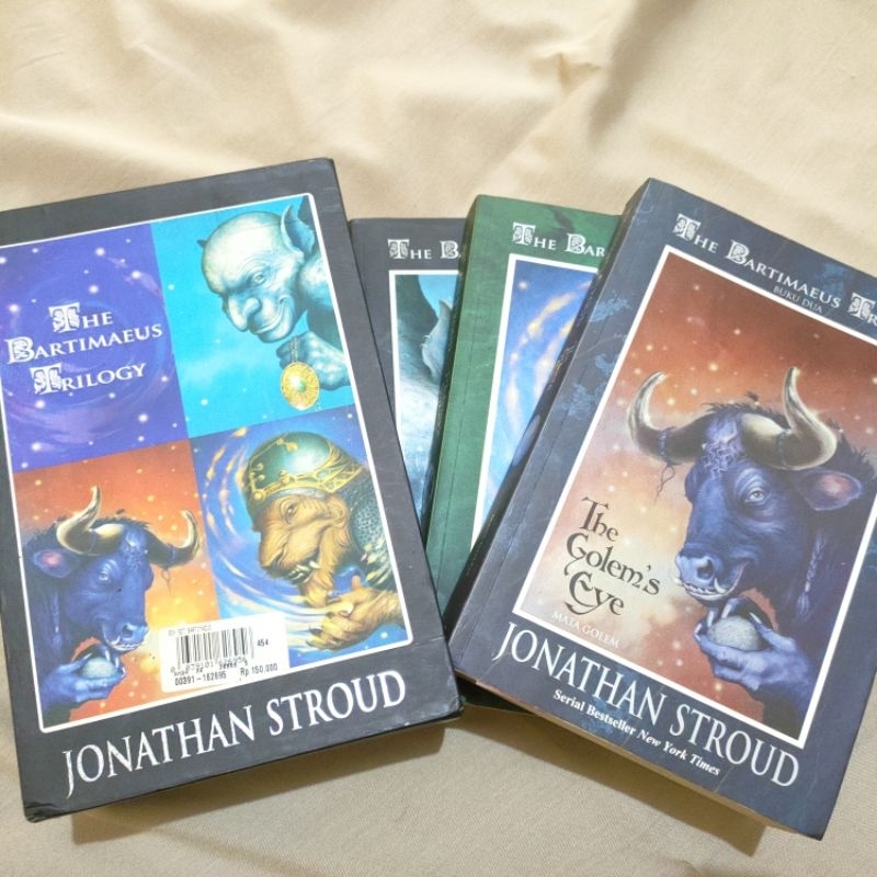 Bartimaeus TRILOGY JONATHAN STROUD SET 系列 SAMARKAND THE GOLE | 蝦皮購物