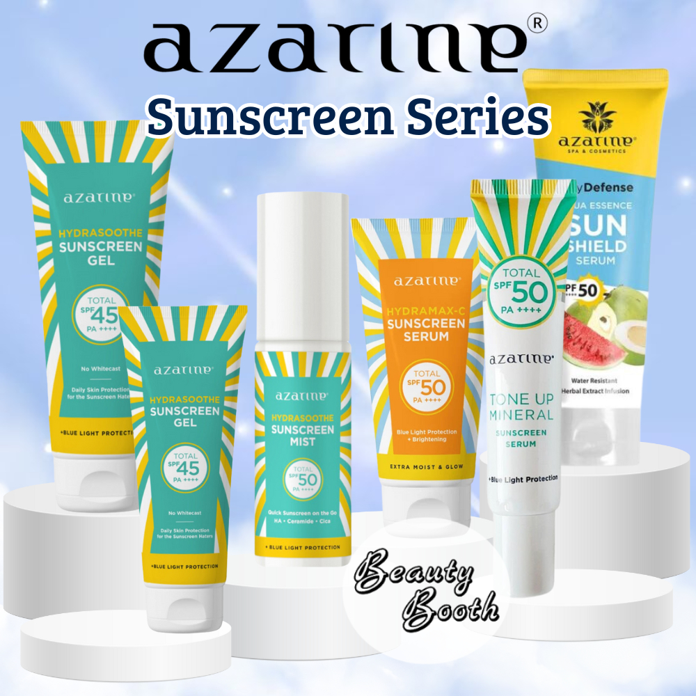 Azarine Hydrasoothe 防曬凝膠 SPF45 PA Azarin Sun Shield SPF 50 M | 蝦皮購物