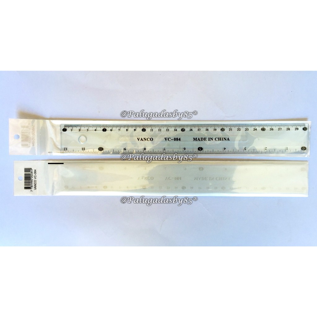 批發 Vanco 亞克力尺 VC-084 30cm Vanco PVC 尺 VC-084 Vanco 尺 VC-084 | 蝦皮購物