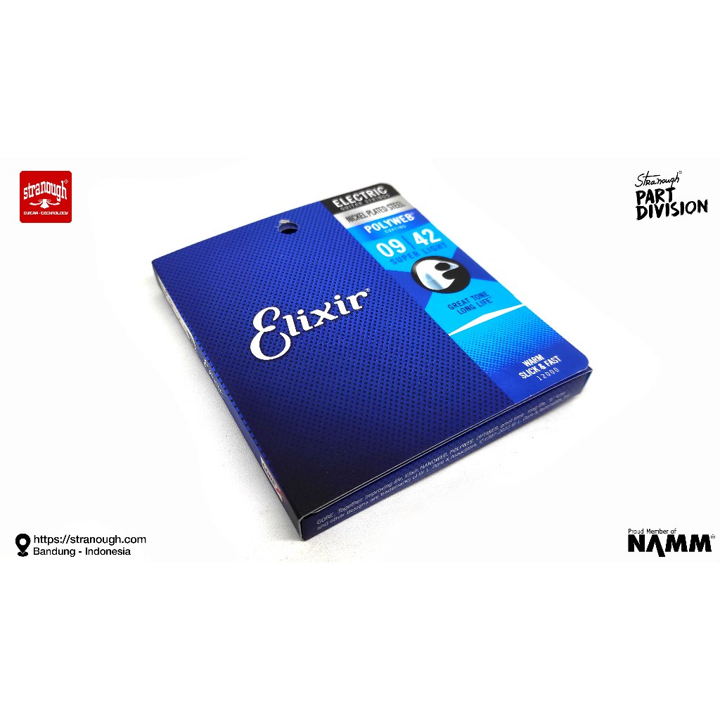 Elixir Polyweb 鍍鎳鋼電弦 SuperLight 9-42 | 蝦皮購物