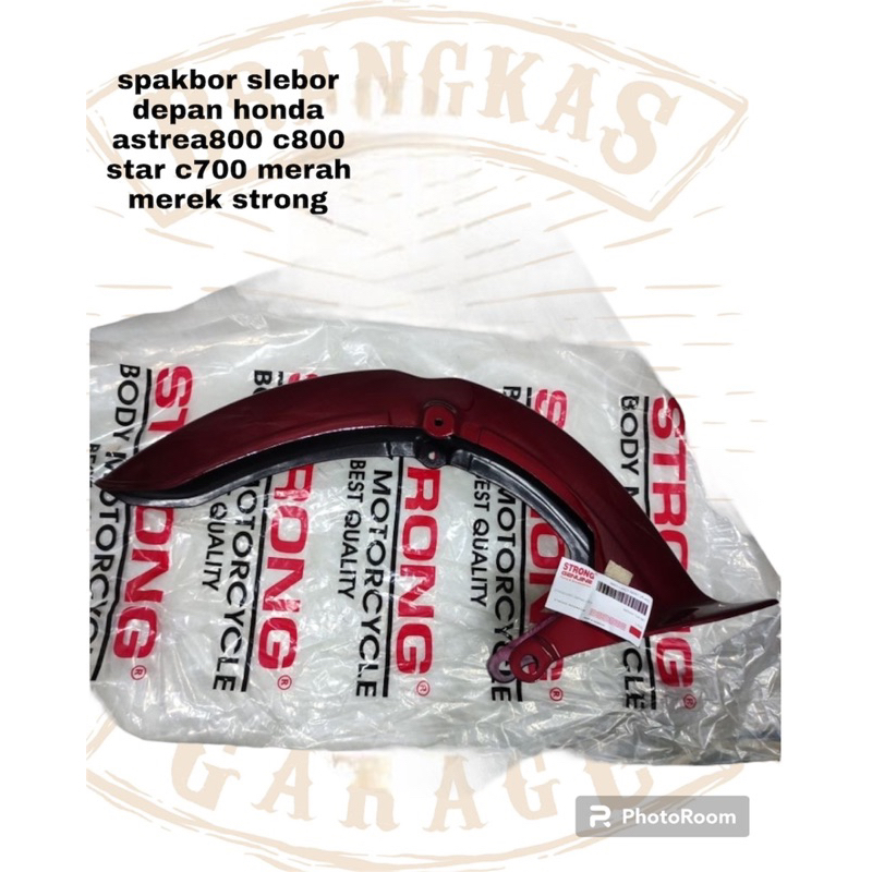 HONDA Merah 本田 C700 C800 前擋泥板 Sleender 800 星紅強 | 蝦皮購物