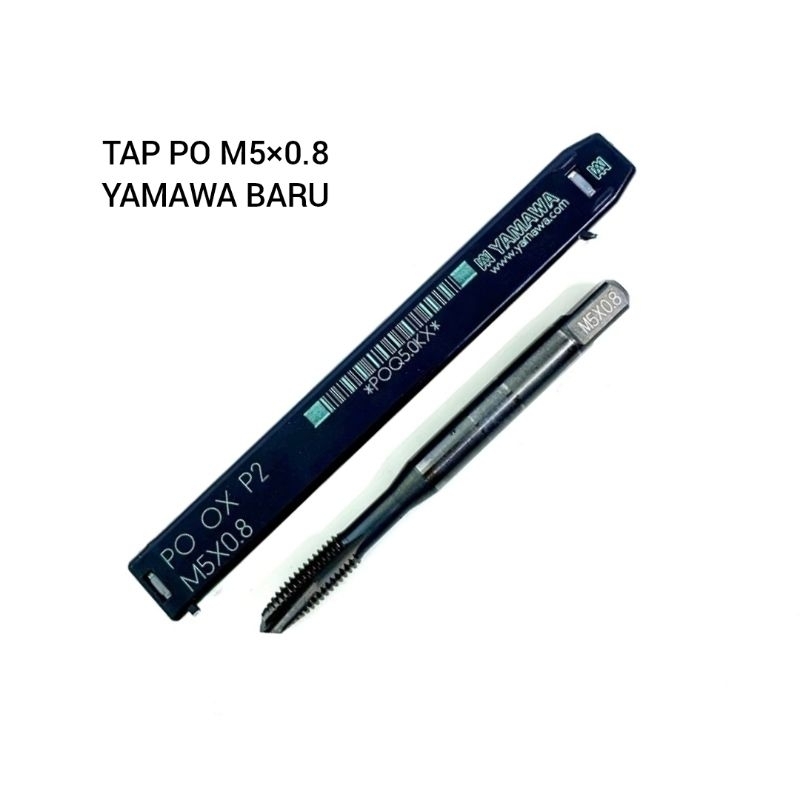 Mesin Tap M5x0.8 Yamawa Tapa 機用絲錐 PO OX P2 M5 0.8 Yamawa 日本 | 蝦皮購物