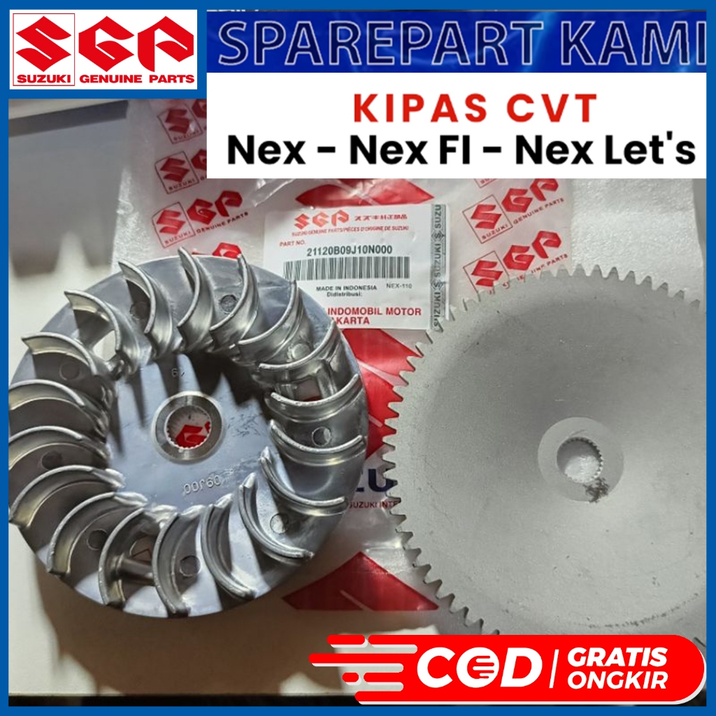 SUZUKI 風扇滾輪總成對面家用滾輪齒輪風扇面驅動鈴木 NEX 110 NEX Fi Lets SGP | 蝦皮購物