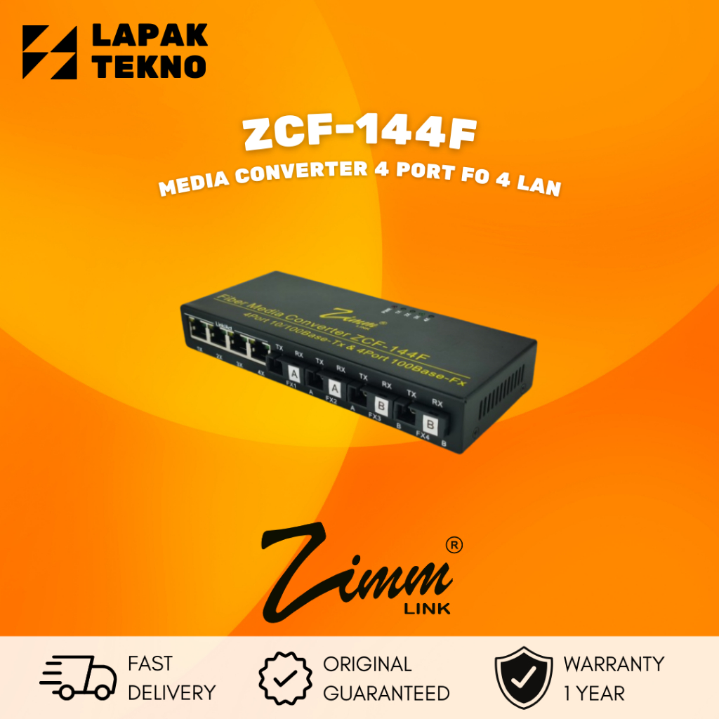 Zimm ZCF-144F 4 端口 FO 4 局域網 | 蝦皮購物