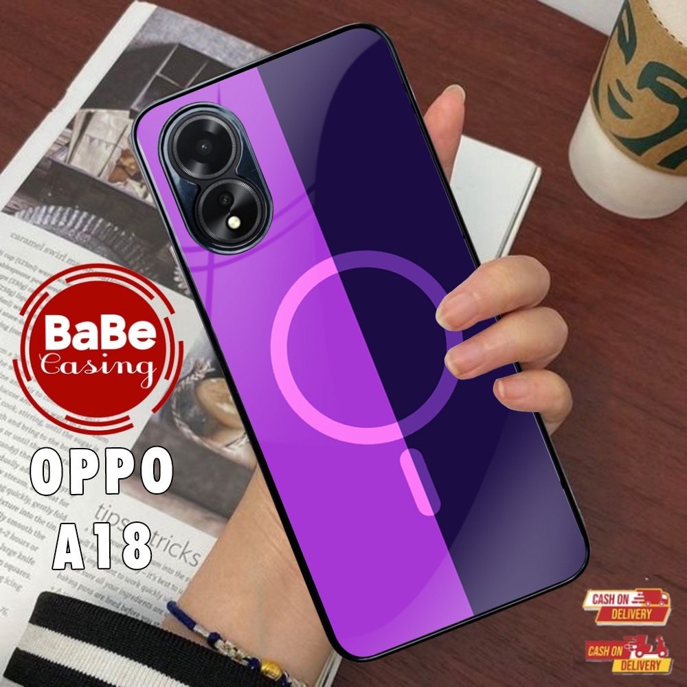 最新 Oppo A18 外殼 Magsafe 可愛 Oppo A18 外殼硬殼軟殼榮耀外殼 | 蝦皮購物