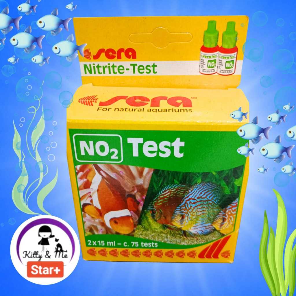 Sera Test NO2 可測量淡水和海軍陸戰隊的亞硝酸鹽水平 | 蝦皮購物
