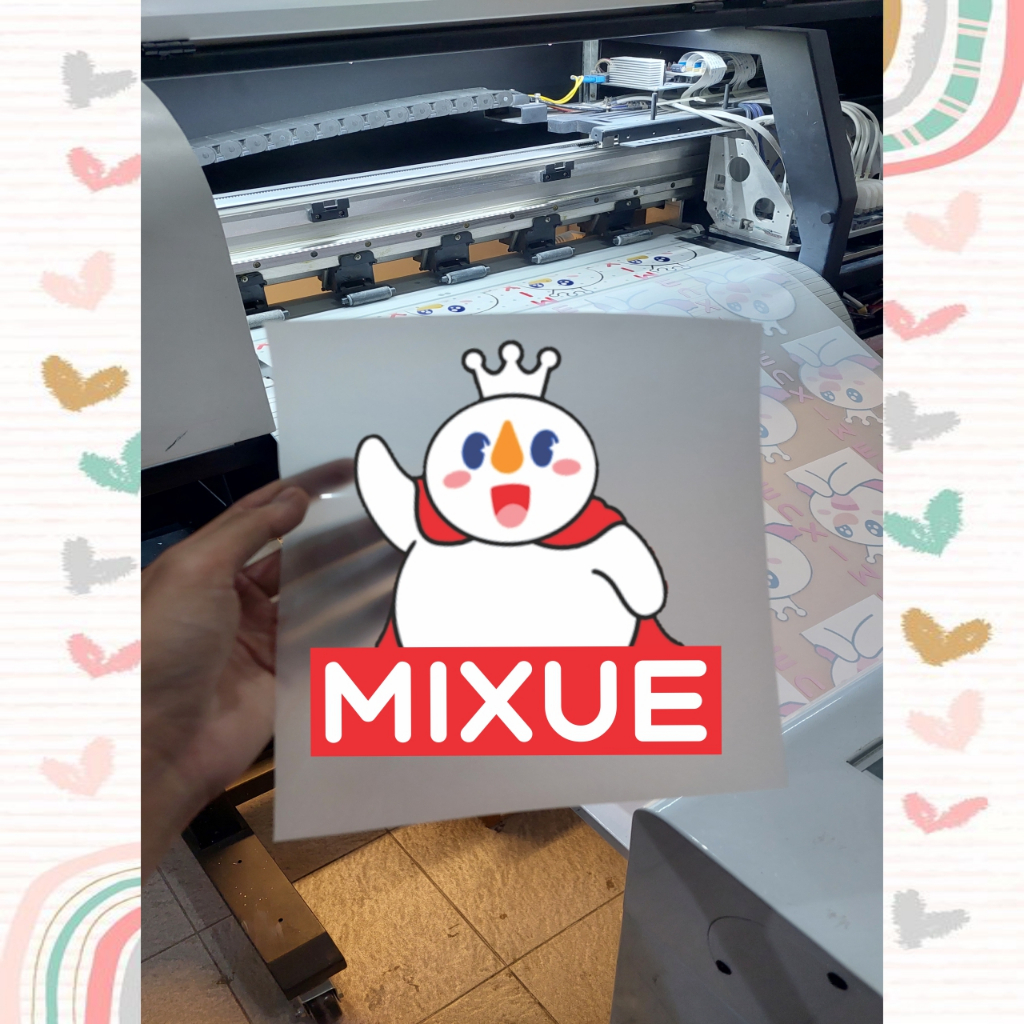 Mixue Print DTF 絲網印刷熨燙絲網印刷混合絲網印刷用於一個主題混合 T 恤 | 蝦皮購物