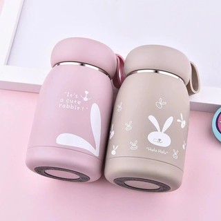 Termos Rp 兔子飲水瓶 330ML 耐熱防溢透明玻璃飲水瓶 Thermos Rabbit Motif | 蝦皮購物