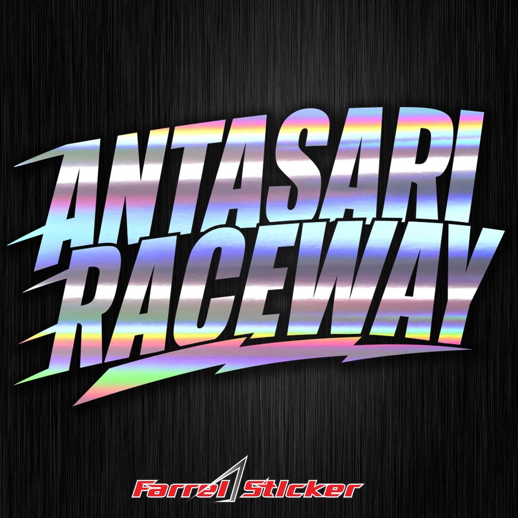 ANTASARI RACEWAY 賽道切割反光貼紙 | 蝦皮購物
