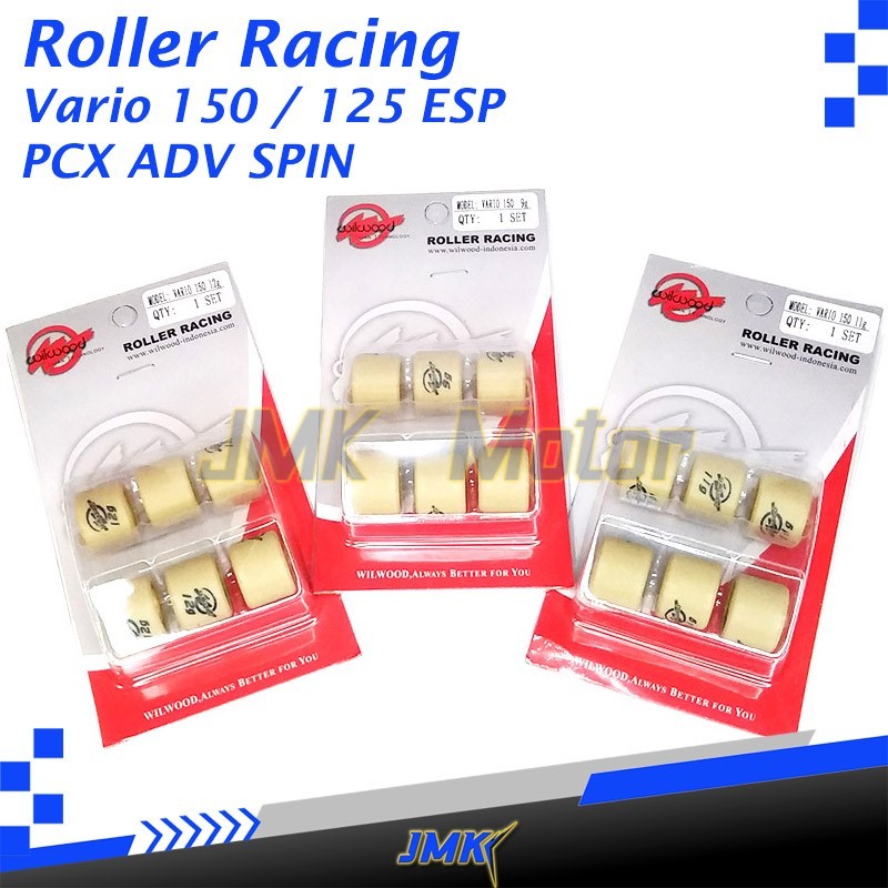 Roller Vario 150 Vario 125 PCX ADV SPIN 7,8,9,10,11,12,14 克滾 | 蝦皮購物