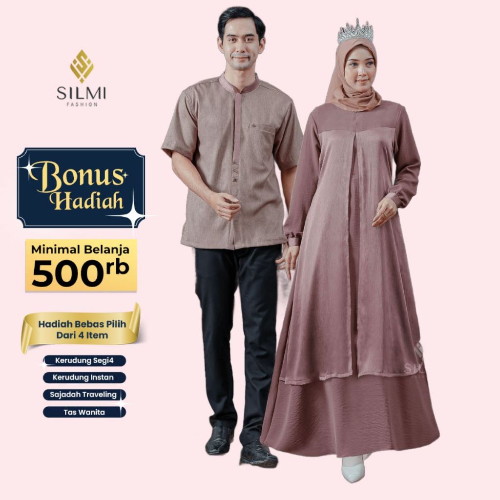 Silmi 開齋節 2024 的最新情侶製服 Mawaddah Family | 蝦皮購物