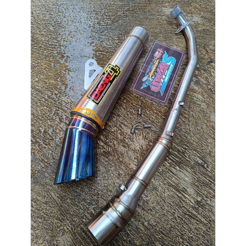 Daeng SAI4 排氣開口規格 1 套適用於 KRISS FURY RUSI RAIDER J WAVE 100 W | 蝦皮購物