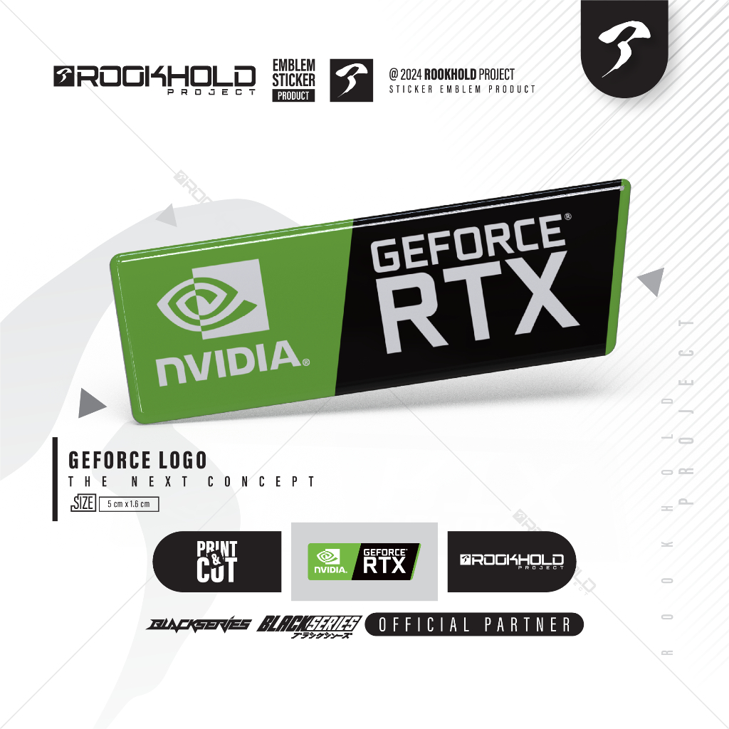 Geforce 標誌貼紙標誌壓花貼紙 Geforce 標誌 PC 貼紙 | 蝦皮購物