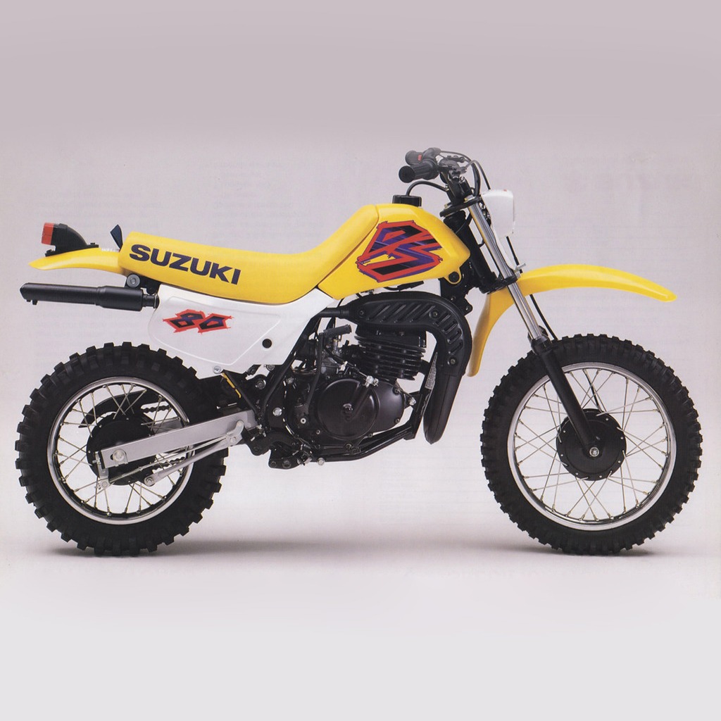 SUZUKI 貼紙貼花鈴木 DS 80 1994 Hatsix | 蝦皮購物