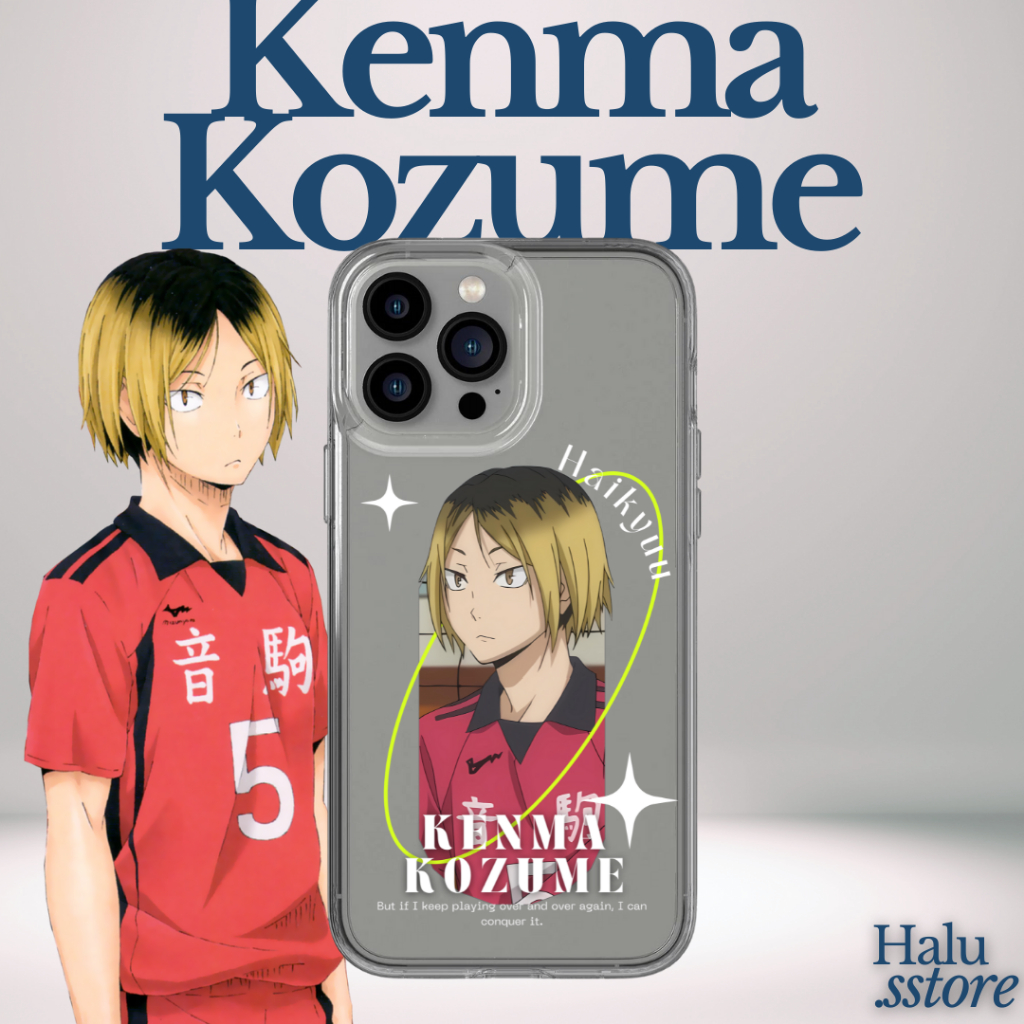 SAMSUNG Kenma Kozume Clearcase Premium hp full I 外殼動漫 I haik | 蝦皮購物
