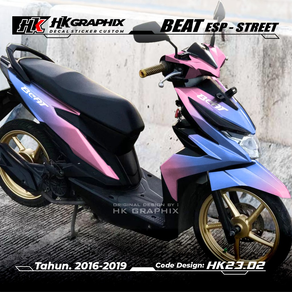 貼紙貼花 BEAT FI ESP 2016 2017 2018 2019 全身 BEAT STREET 漸變 HK Gr | 蝦皮購物