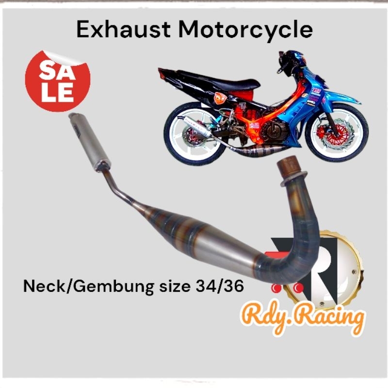 Dbs Ekzos 排氣 Y125,Y125ZR,RG Sport 110 Rgv Rgx,Tiara110,120 型 | 蝦皮購物