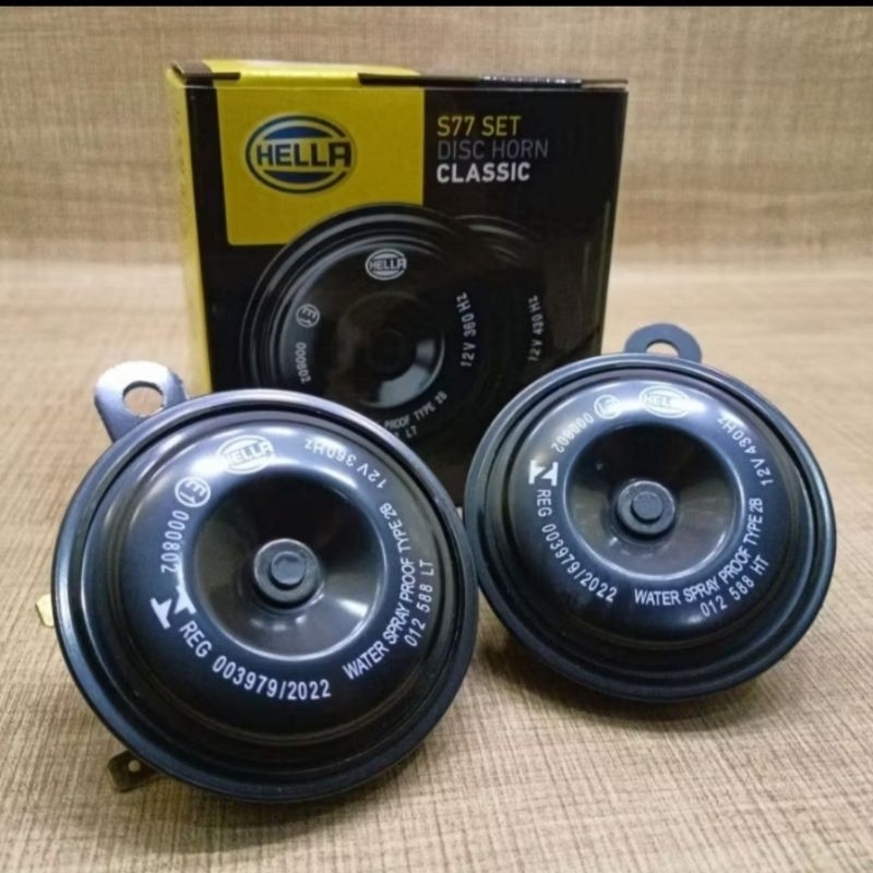 海拉經典喇叭盤 12V BELL HELLA | 蝦皮購物