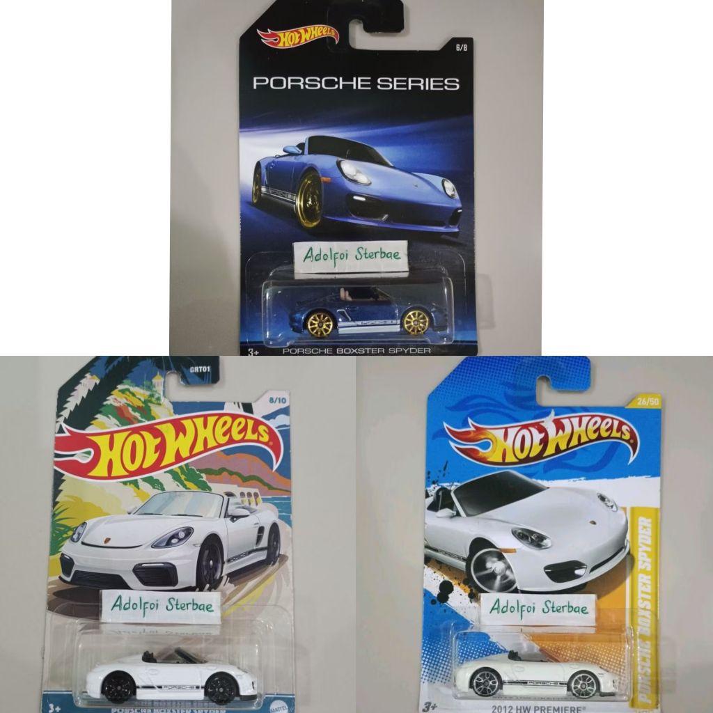 HOT WHEELS PORSCHE HOTWHEELS 風火輪風火輪保時捷 boxster spyder 2012 h | 蝦皮購物