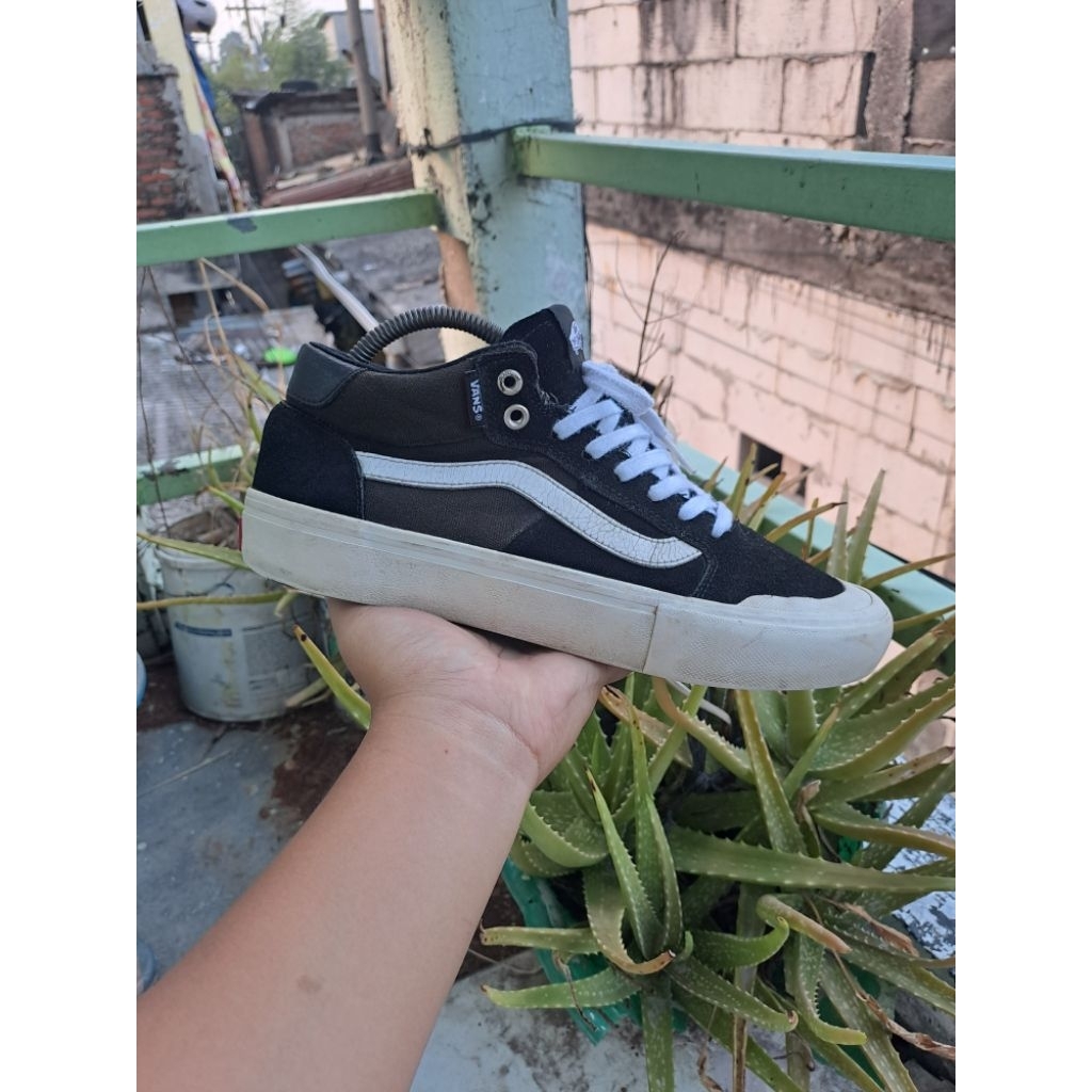 范斯 Vans Style 112 Mid Pro 黑色白色 | 蝦皮購物