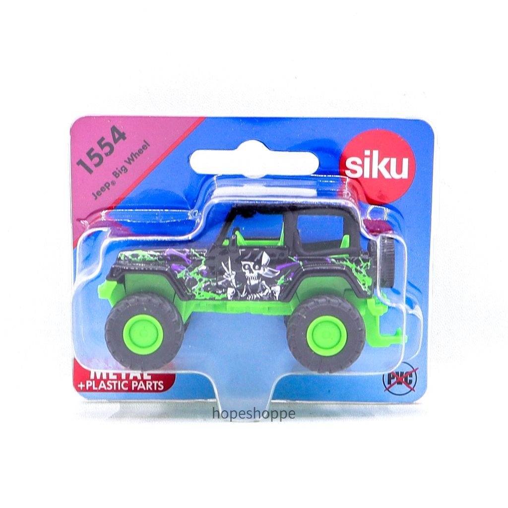 JEEP SIKU 彎頭 1554 吉普大輪壓鑄原裝微型車 | 蝦皮購物