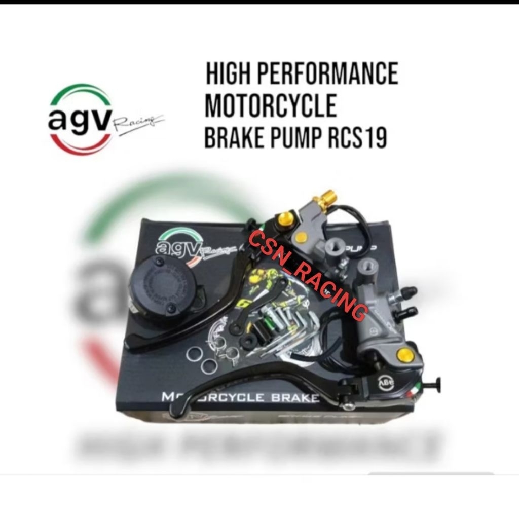 Master Brake agv racing RCS19 Corsa corta Big Smoke 1 套原裝製動泵 | 蝦皮購物