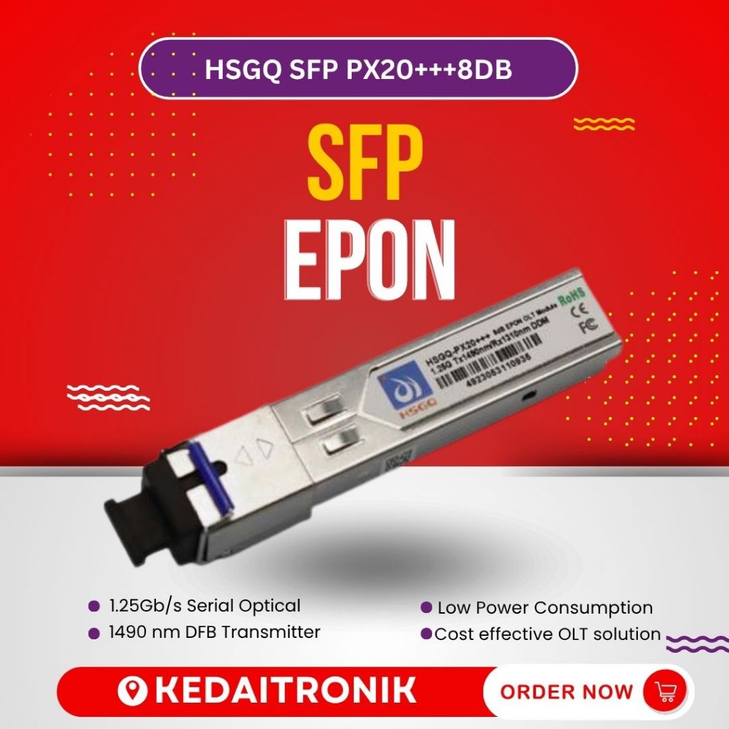 HSGQ SFP Px20 8db Epon OLT 收發器 HSGQ-Px20 8dBm | 蝦皮購物