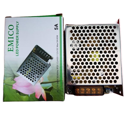TRAFO 5 AMPERE TRAVO 5A EMICO LED 燈條電源 12 伏直流大機身 | 蝦皮購物